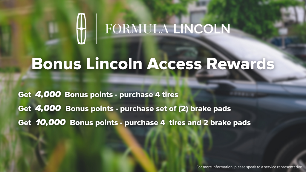 Special Offers - Formula Lincoln